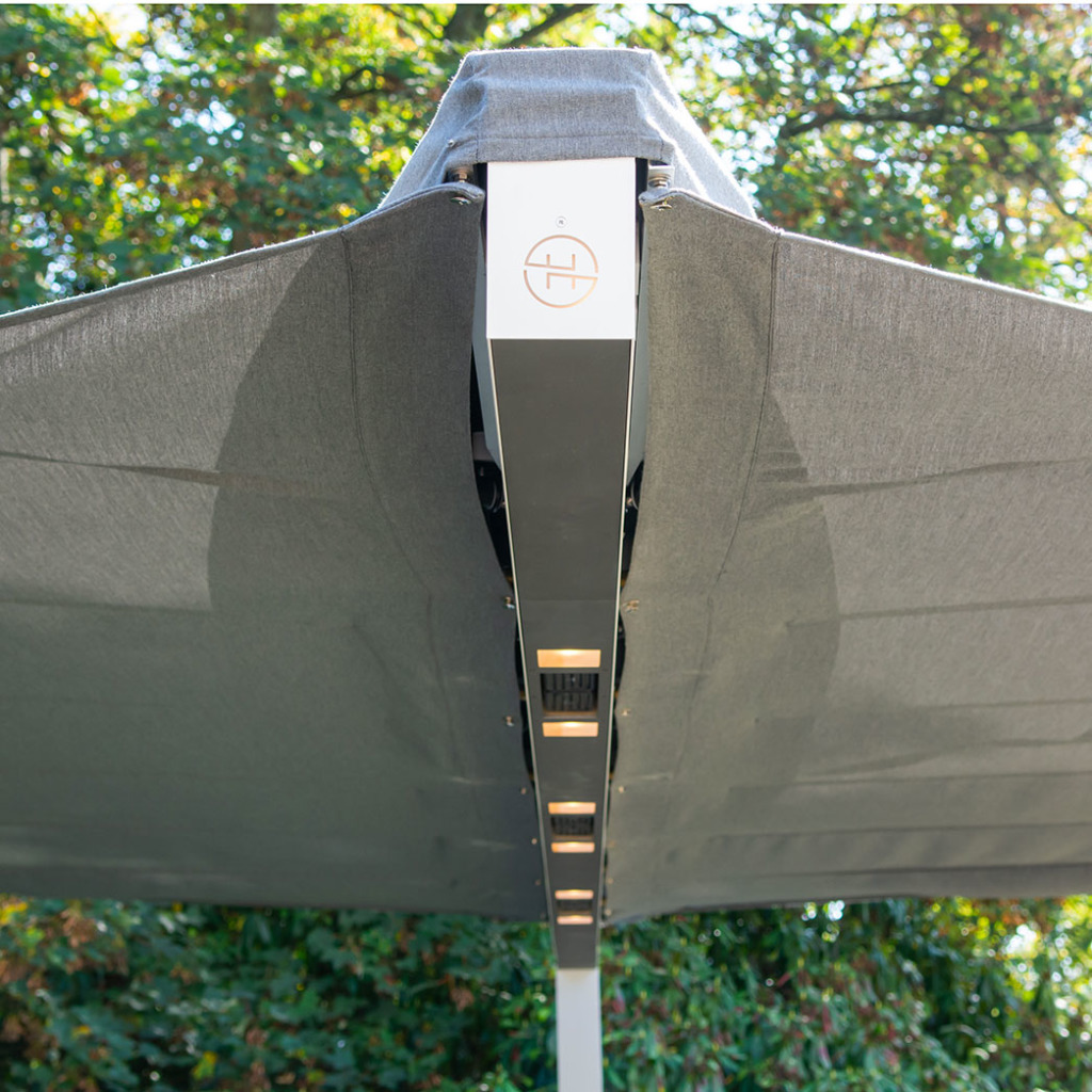 Parasol LEAF HEATSAIL avec un design unique - Noorden Design