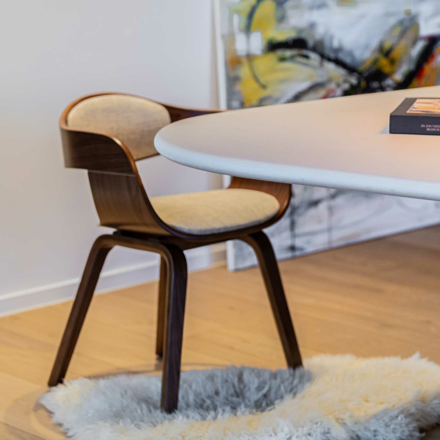 Table basse central béton Mortex - Vince Igor - Noorden Design